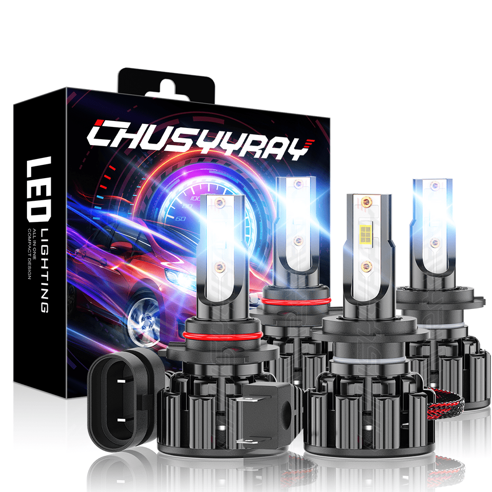 For Kia Optima Forte 2017 2018 9005+H7 LED Headlight High Low Beam ...