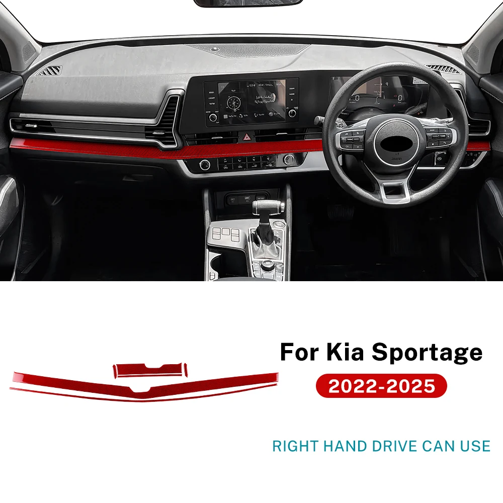 For Kia Sportage 2022 2023 2024 2025 LHD RHD Car Instrument Strip Panel ...
