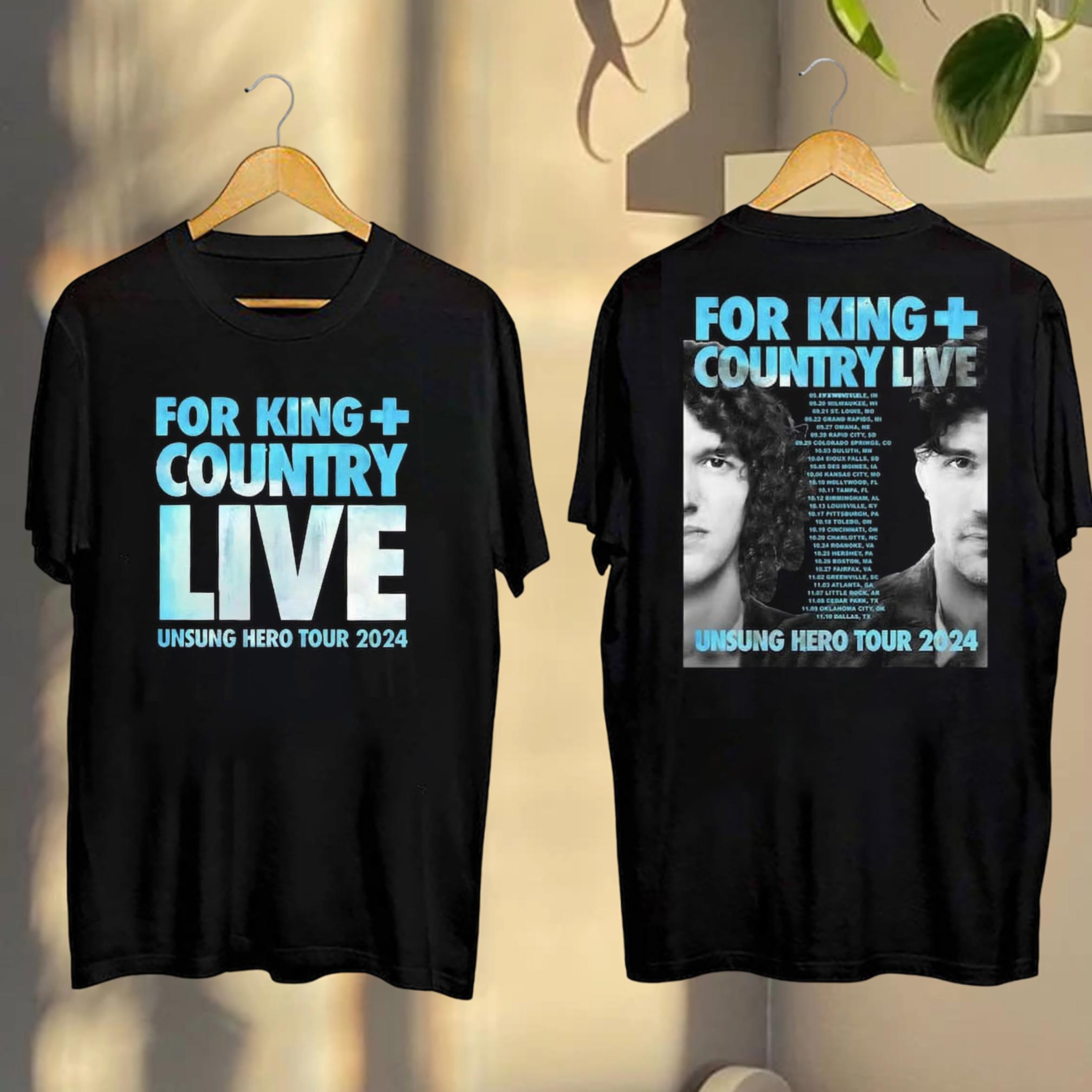 For King And Country 2024 Concert, 2024 For King + Country Unsung Hero ...
