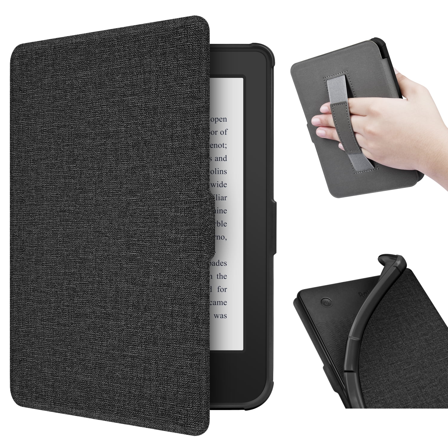 For Kobo Clara Colour BW 2024 2E Case with Hand Belt Holder Strap 6 ...