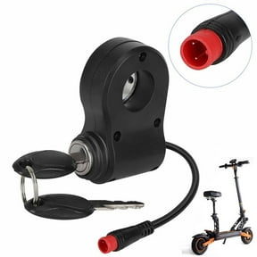 Ignition Key Switch 3 Wire Position For Electric Scooter E-Bike Lock ...