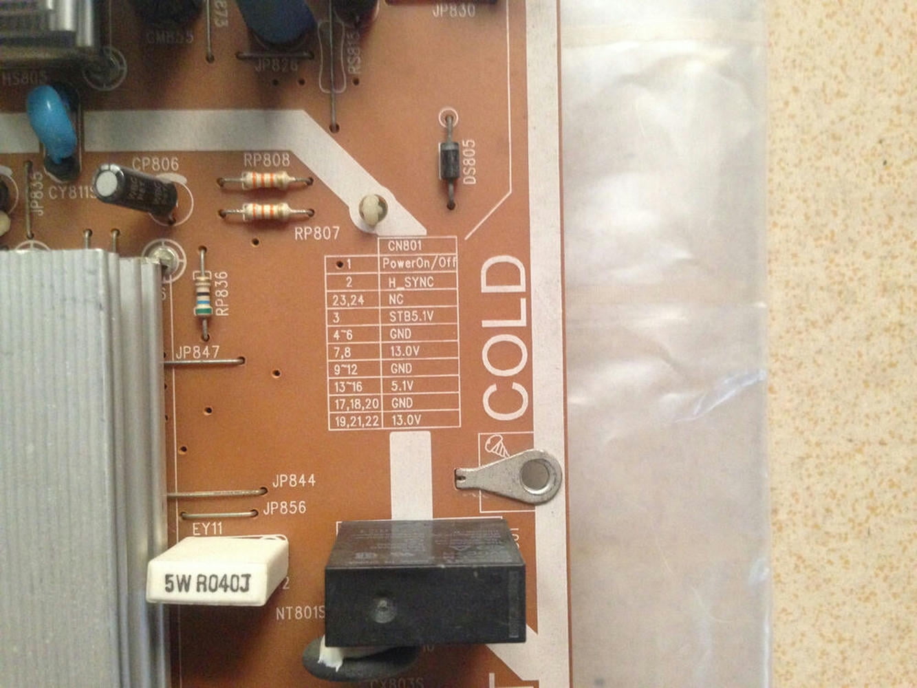 For LA52A610A3R Power Board BN44-00201A - Walmart.com