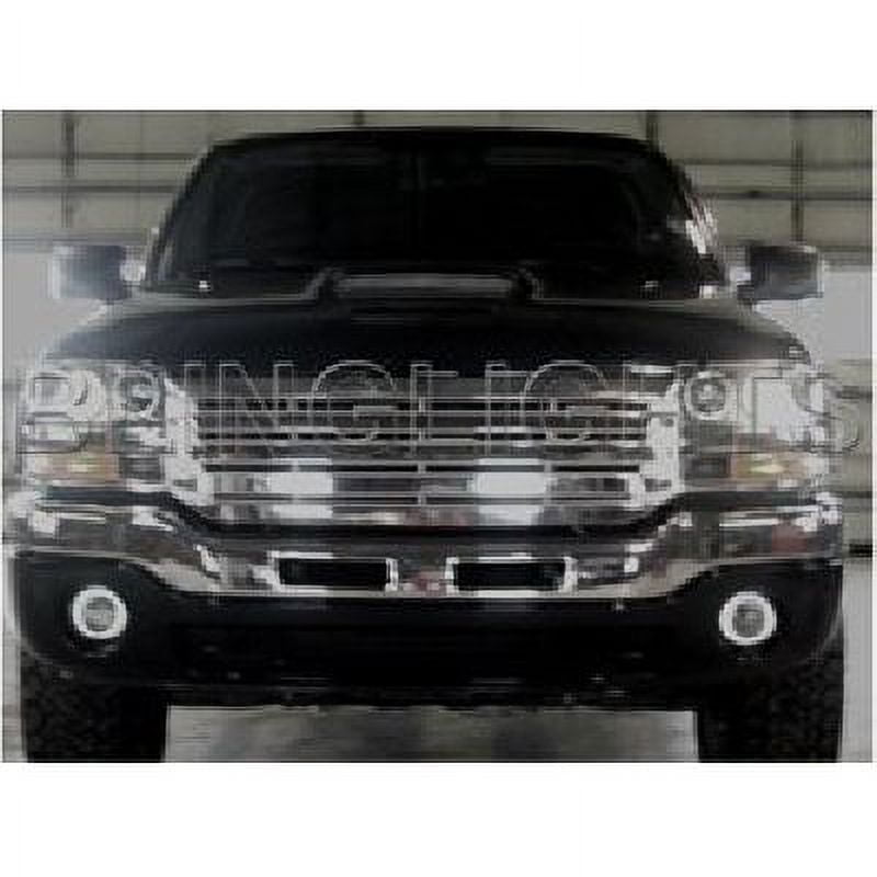 For LED Angel Eye Halo Fog Lights Lamps Kit for 2001 GMC Sierra C3 ...