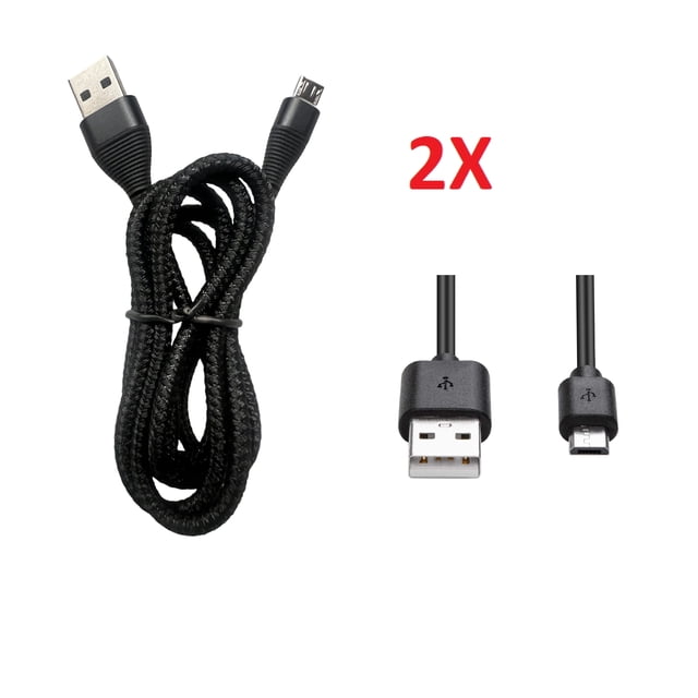 For LG B470 B-470 2X 3FT Blue Braided Fast USB Charging Cable Type A to ...