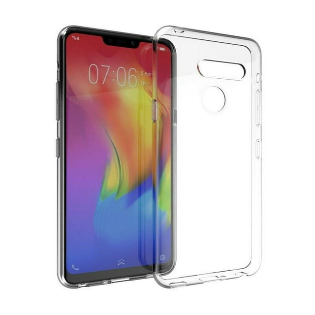 For LG G8 ThinQ Case, Clear TPU Protective Cover Armor, Shock ...
