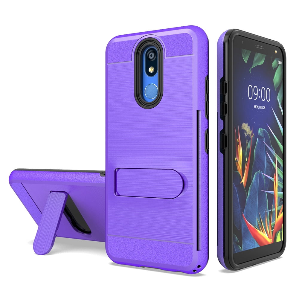 For LG K40 / XT420 / K12 PLUS / X4 (2019) Brushed Shockproof With ...