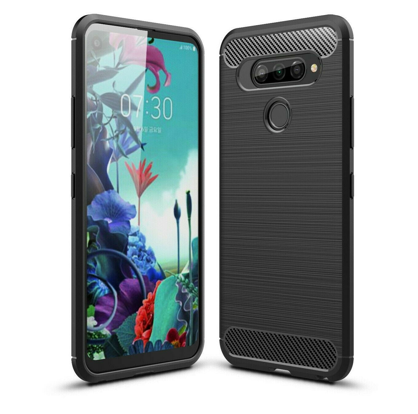 LG Q70 Case, Heavy-Duty Shockproof Armor, Shock & Drop Protection ...