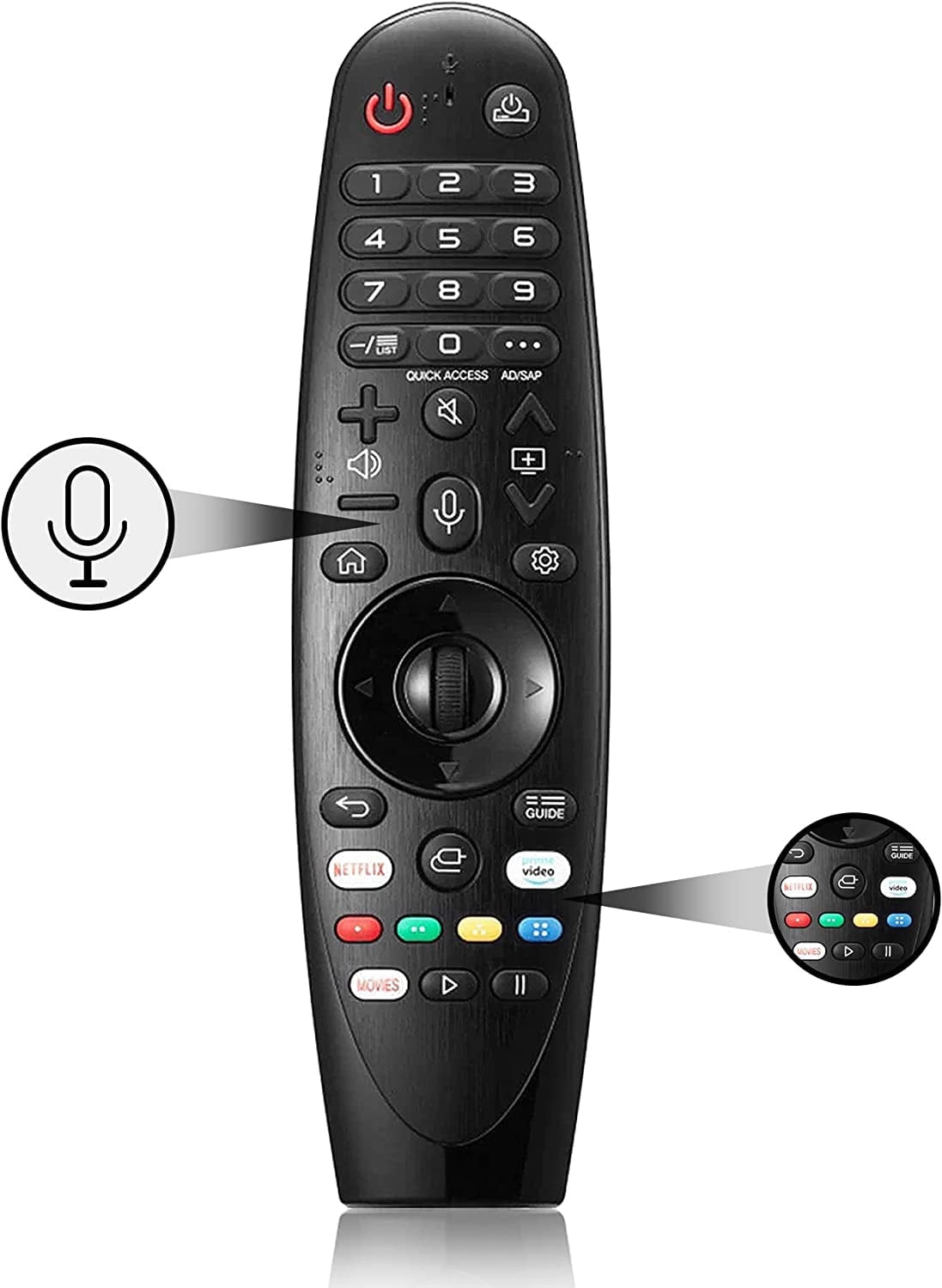 For LG Smart TV Remote Magic Remote Control with Voice and Pointer ...