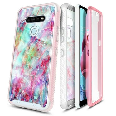 LG Stylo 6 Case, Rosebono Full-Body Rugged Ultra Transparency Hybrid ...