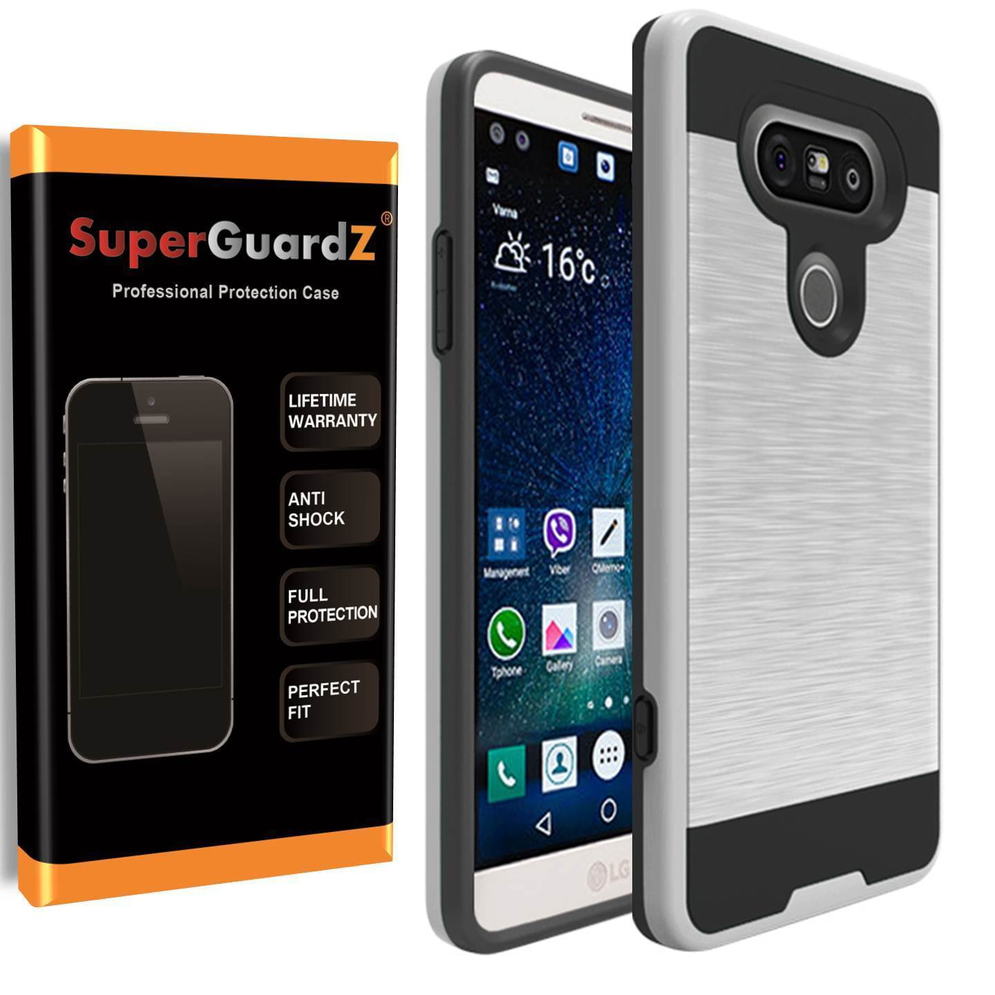 For LG V20 Case, SuperGuardZ Slim Heavy-Duty Shockproof Protection ...