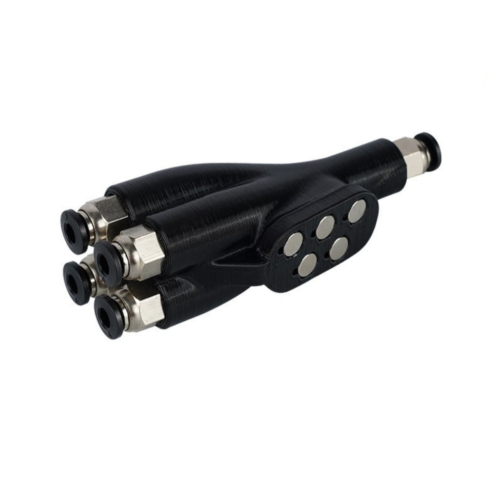 For Lab Connector 4 in 1 PTFE Adapter Pipe Expansion Port 4 Feeding ...