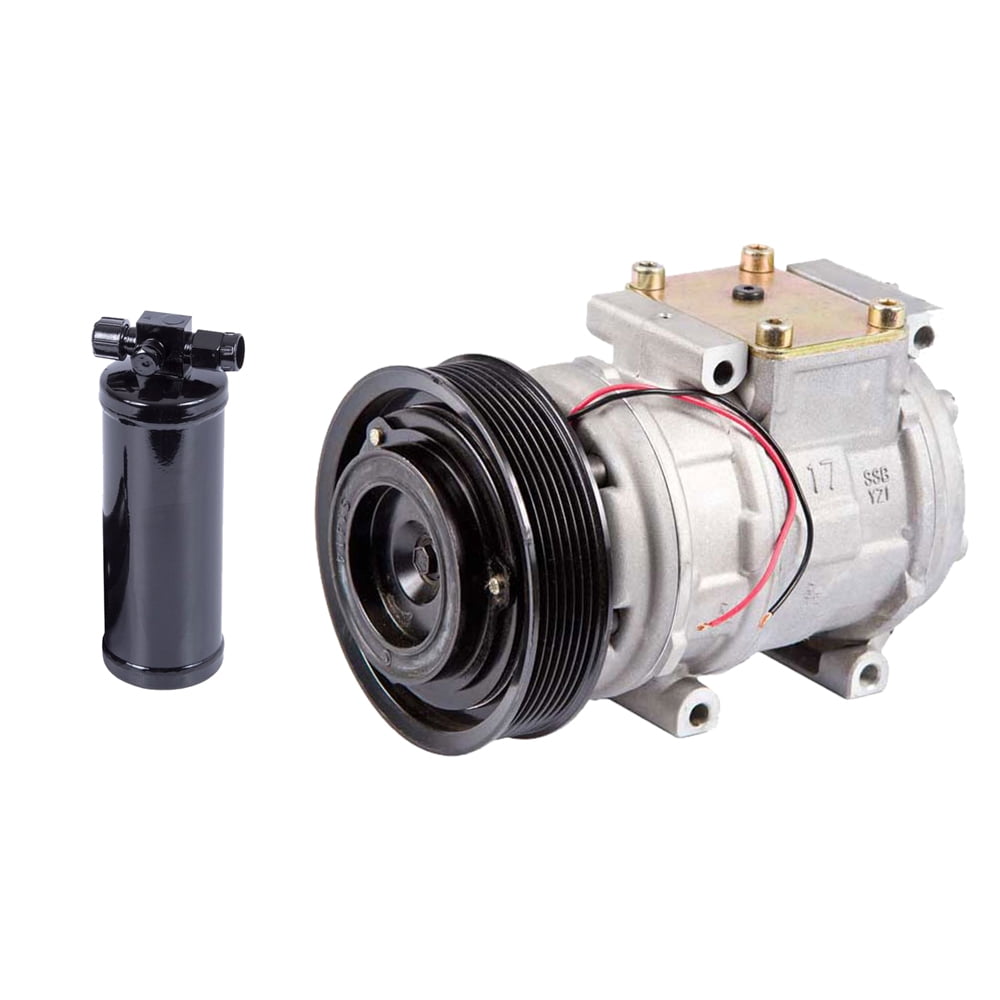 For Land Rover Defender 90 OEM AC Compressor w/ A/C Clutch & Drier ...