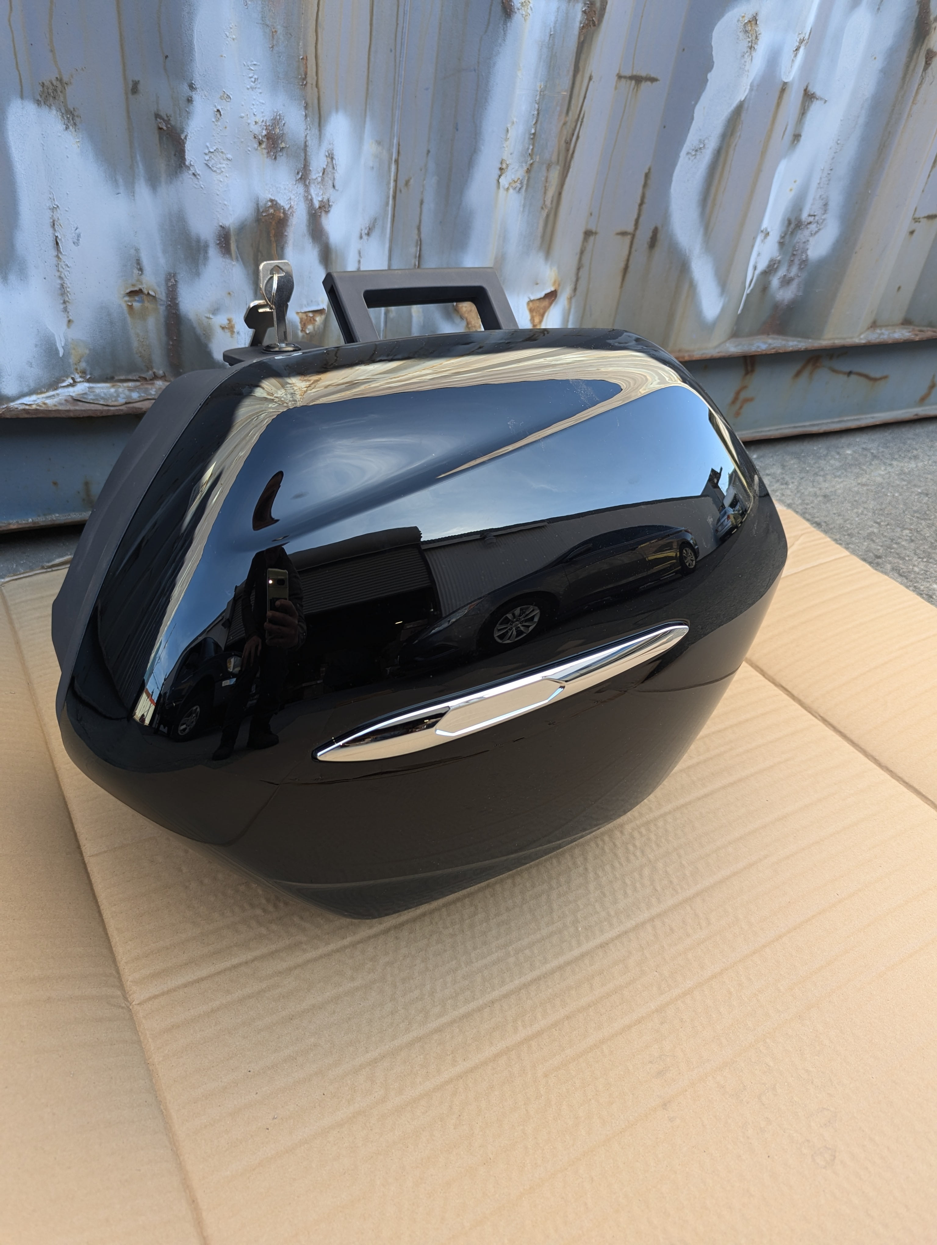 For Left Yamaha FJR1300 FJR 1300 Saddlebag Side Case Trunk Pannier ...