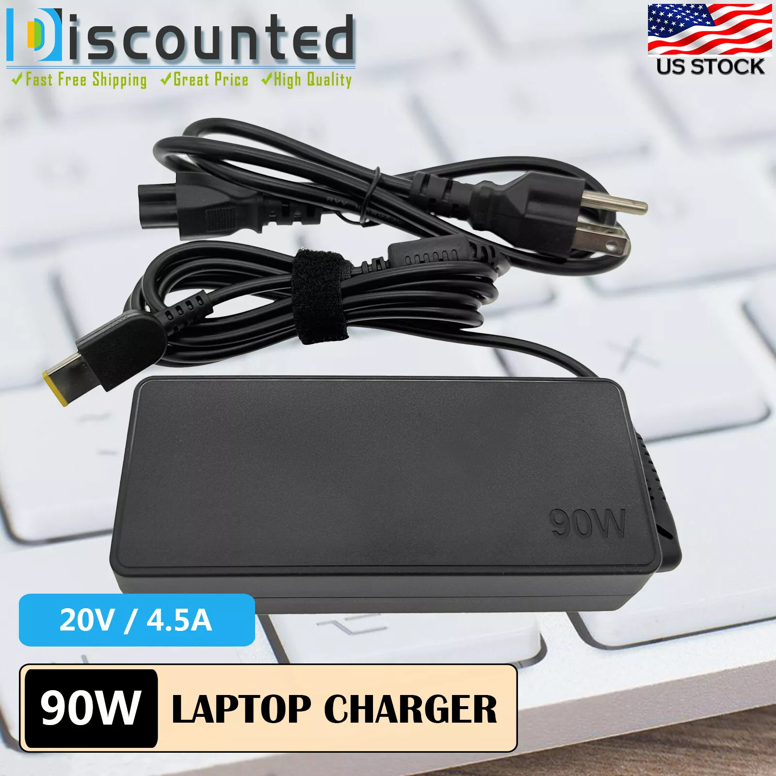 For Lenovo IdeaCentre AIO 520-22IKU Type F0D5 All-in-One AC Adapter ...