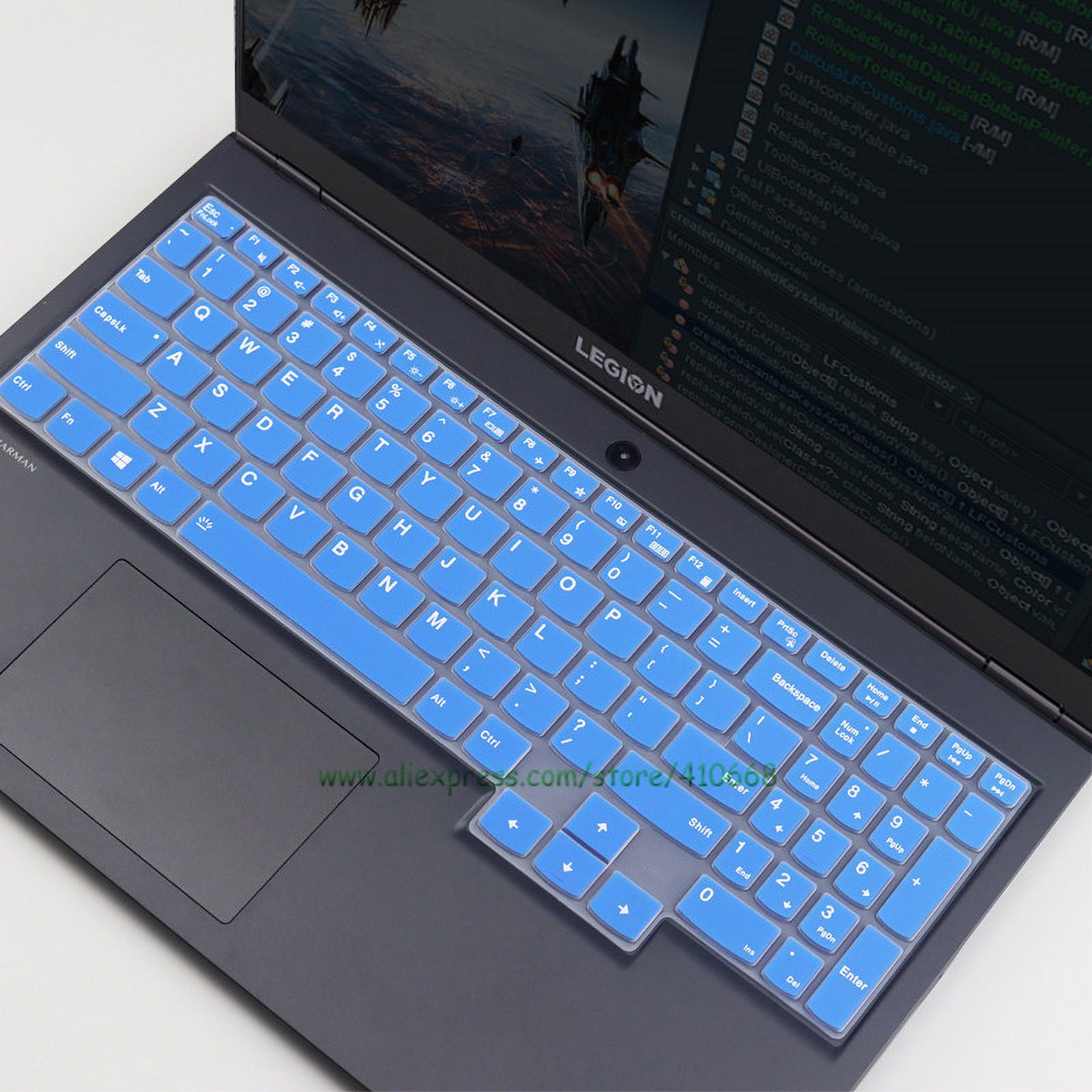 For Lenovo IdeaPad Gaming 3 (15'', Gen 7) IdeaPad 3 15IHU6 15ACH6 15ARH05 15IAH7 Silicone Laptop ...