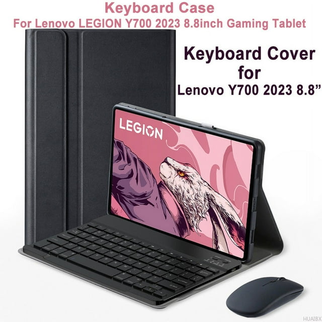 For Lenovo LEGION Y700 2023 Gaming Tablet 8.8 Inch Case, Detachable Keyboard Cover for Lenovo ...
