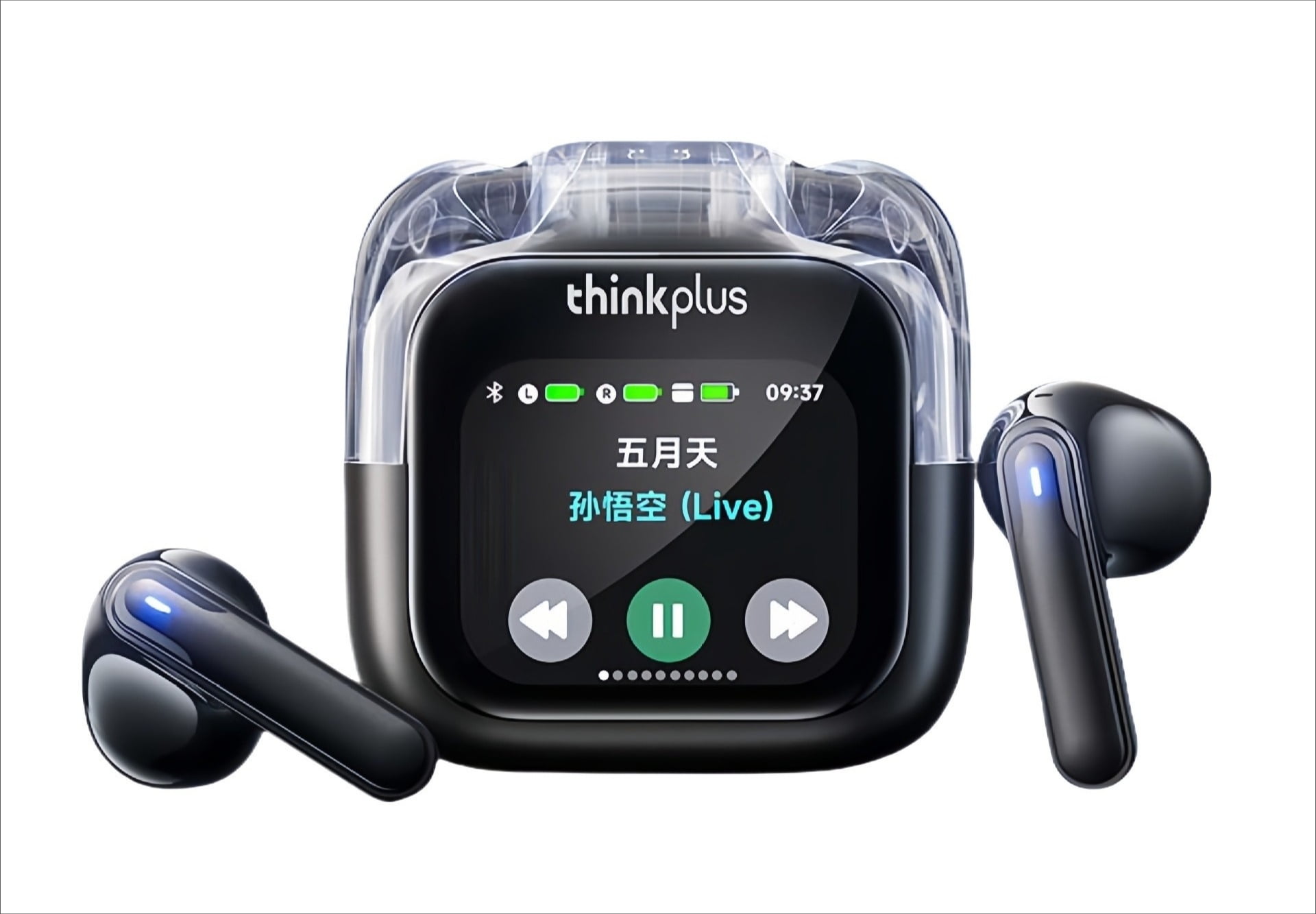 For Lenovo Thinkplus Wireless Earbuds - Bluetooth 5.4, 45H Battery, IPX5 Waterproof, ENC for ...