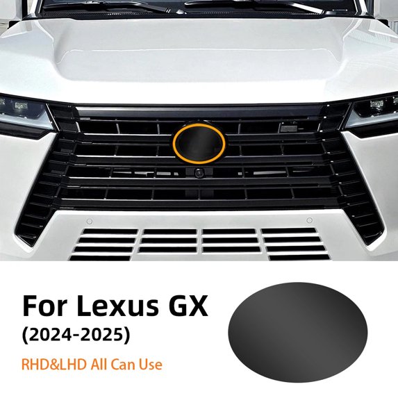 For Lexus GX 2024 2025 NX 2022-2025 Front on Emblem Pre Cut Dark Smoked ...
