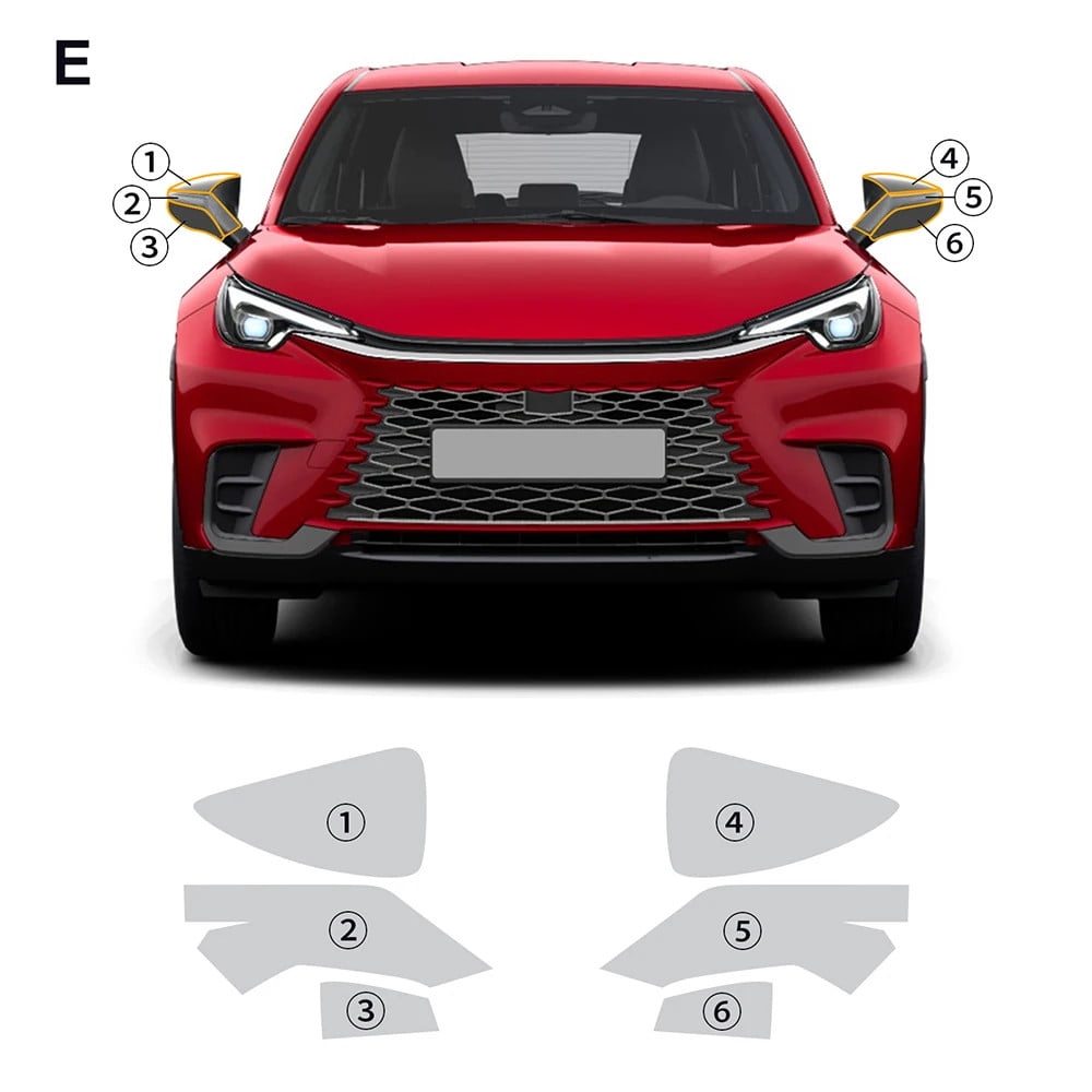 For Lexus LBX 2023 2024 2025 Headlight Rearview B C Pillars Protection ...