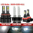 For Lexus LS460 2007-2012 Combo C9B 6000K HID/LED Headlight Hi/Low ...
