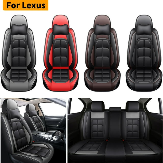 For Lexus LX450,LX470,LX570 Car Seat Covers,5-Seat PU Leather Cushion ...