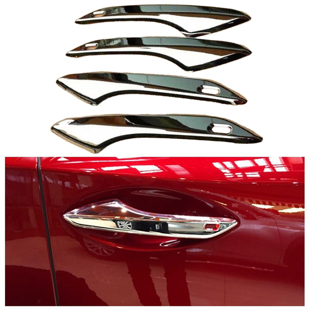 For Lexus NX200t NX300 NX300h Chrome Door Handles Cover Trim w/ Smart ...