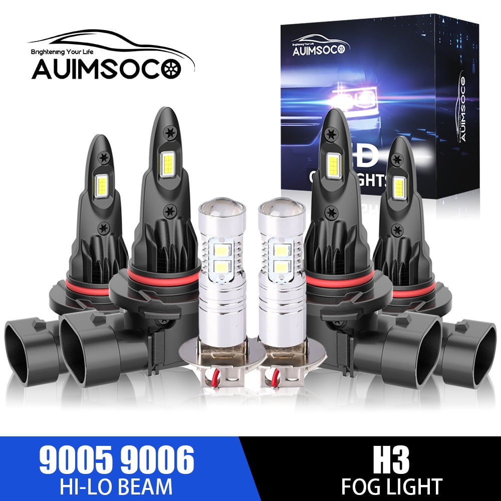 For Lexus SC400 1994-2000 Led Headlights Combo 9005/HB3 9006/HB4 H3 ...