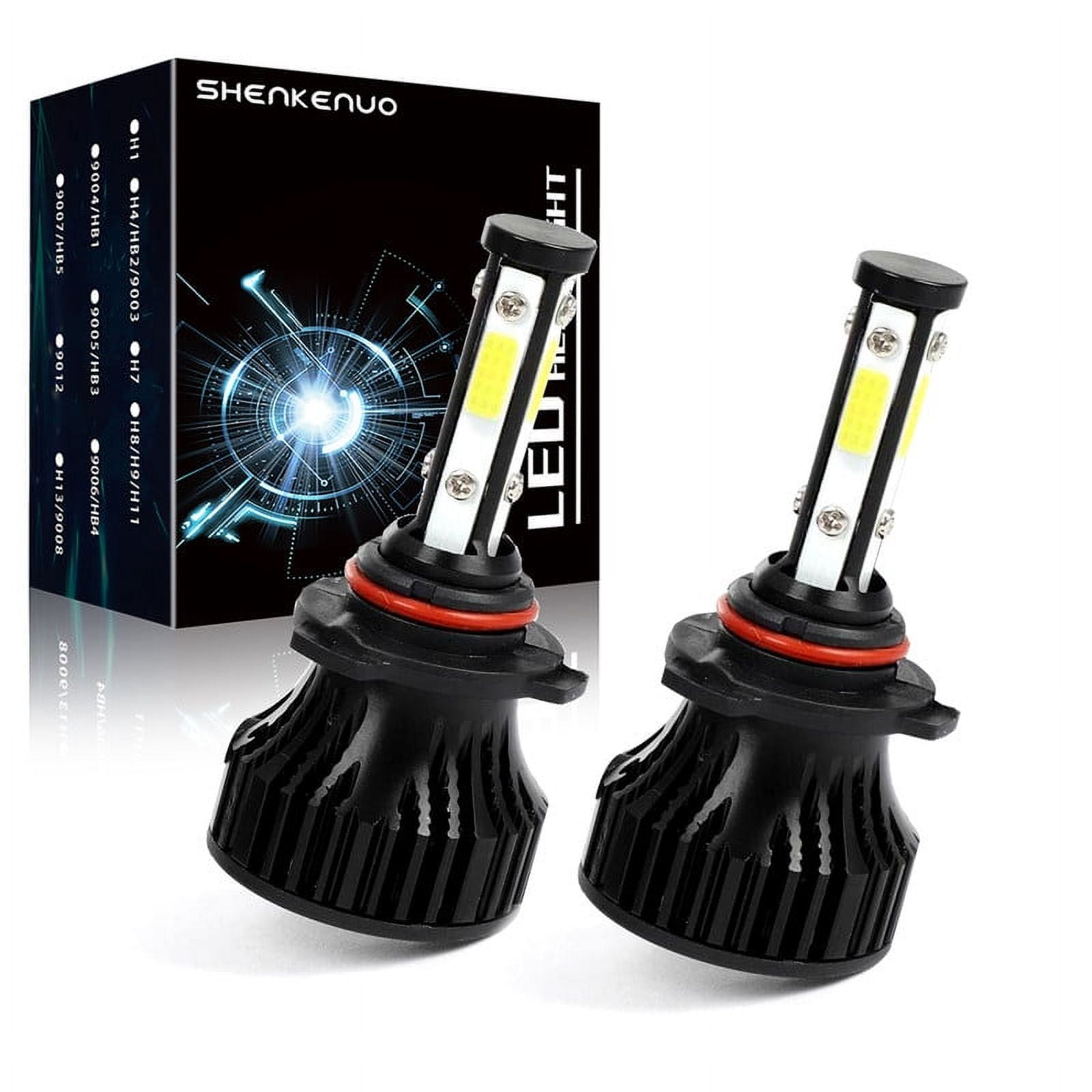 For Lincoln MKX 2011 2012 2013 2014 2015 LED Headlight Bulbs 9012 High ...