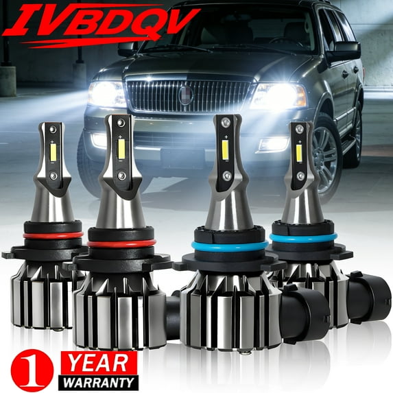 For Lincoln Navigator 2003 2004 2005 2006 Combo LED Headlight High Low ...