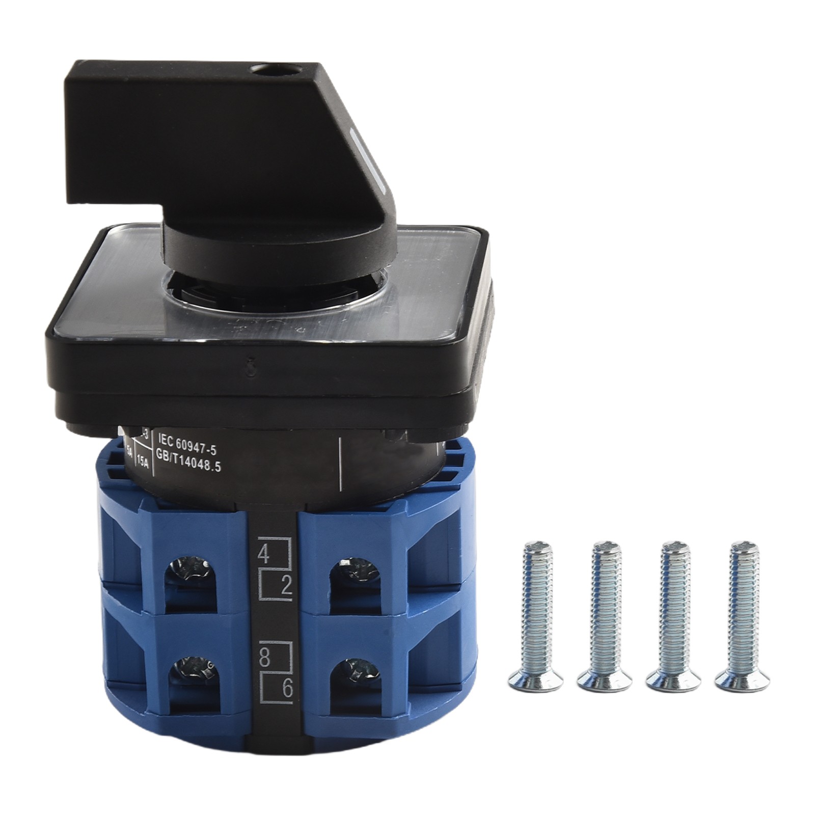 For Lw26-25 2 Positions 3 Poles Rotary Switches Changeovers Silver ...