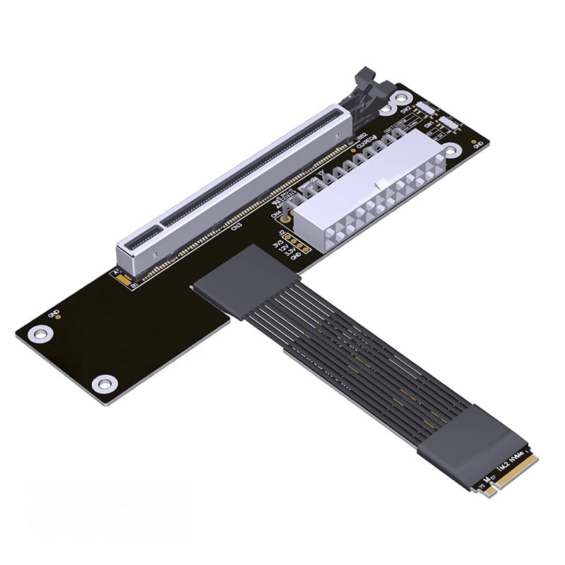 For M.2 NVMe to PCIe 5.0 x16 eGPU Adapter Board, External Graphics Card ...