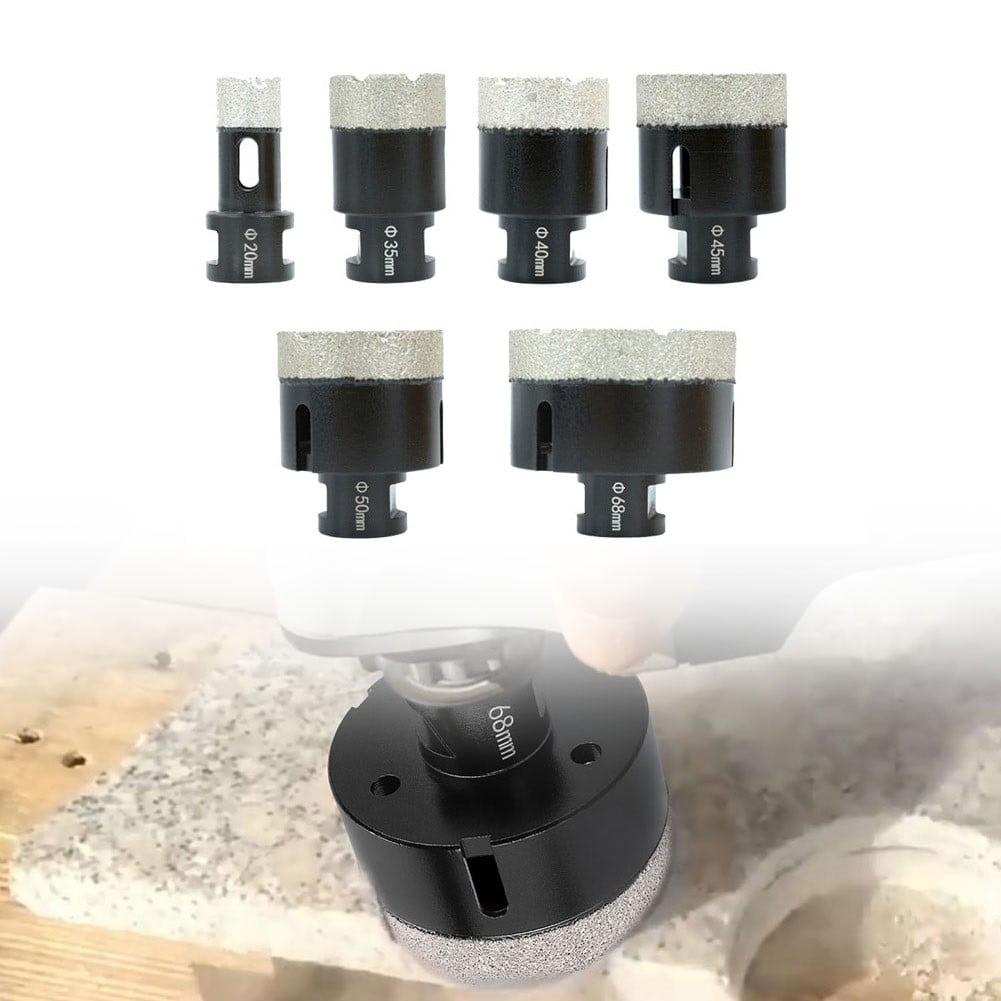 For M14 Thread Dry Vacuum Brazed Diamond Drill Core Bit Ceramic Tile ...