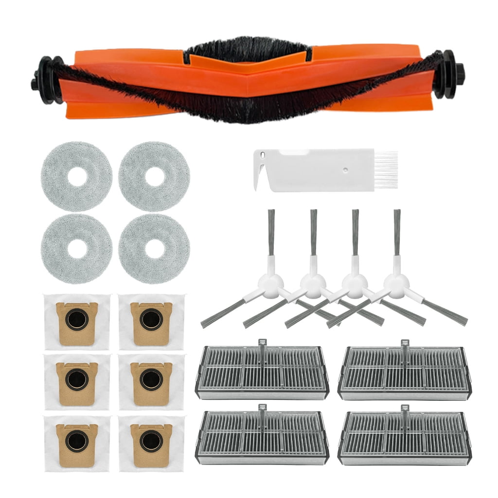 For M30S Robot Vacuum Cleaner Part Main Brush Side Brush HEPA Filter ...