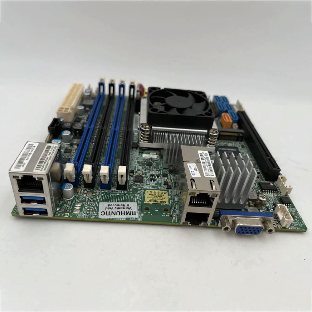 For MBD-X10SDV-4C-TLN2F X10SDV-4C-TLN2F D-1521 Mini ITX Server ...