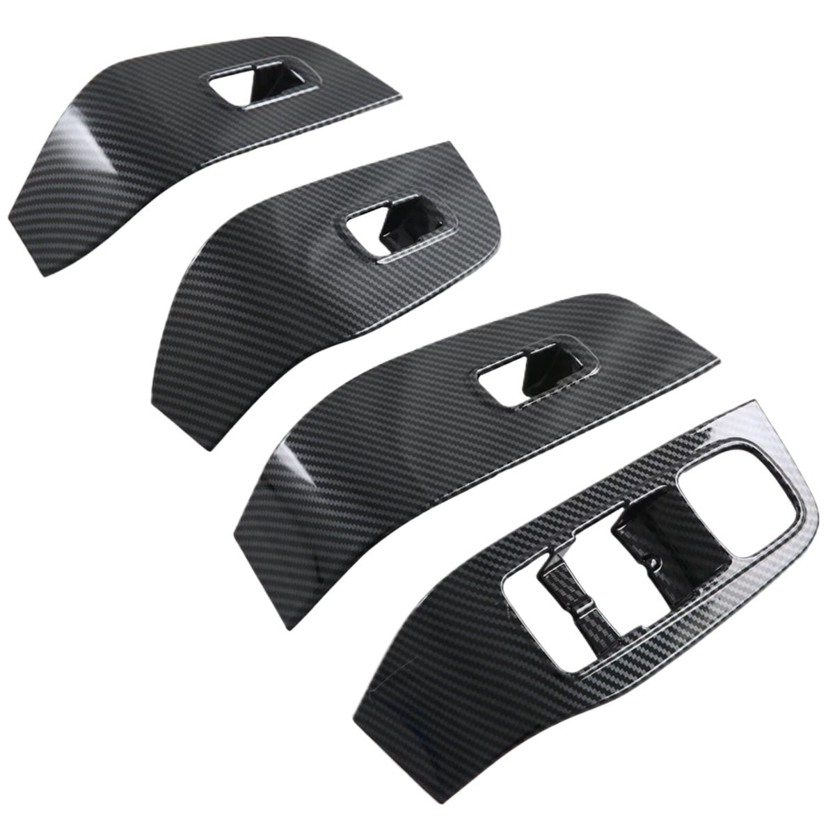 For MG HS 2020-2024 ABS Carbon Fiber Car Windows Lift Switch Panel ...