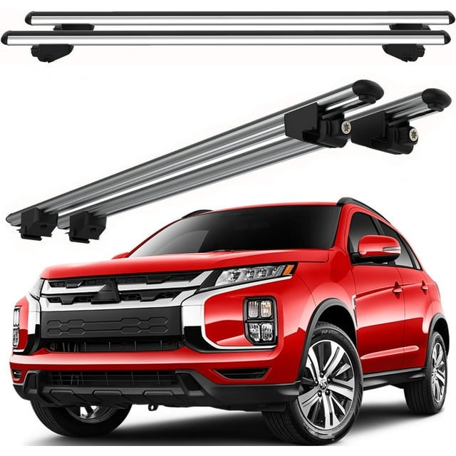 For MITSUBISHI OUTLANDER OUTLANDER SPORT Aluminum Roof Top Cross Roof ...