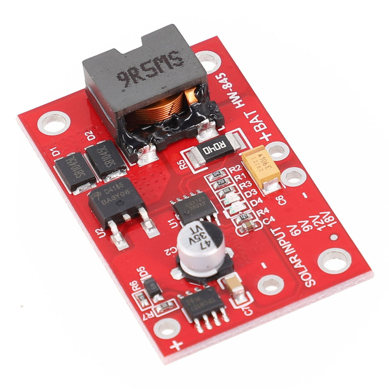 For MPPT Solar Panel Controller Charging Module For 12V Acid Battery ...