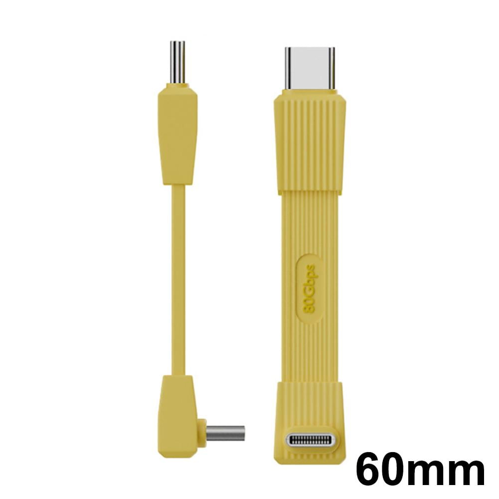 For MacBook 240W Dual-Head USB-C Cable 80Gbps Data Transfer 8K Display ...