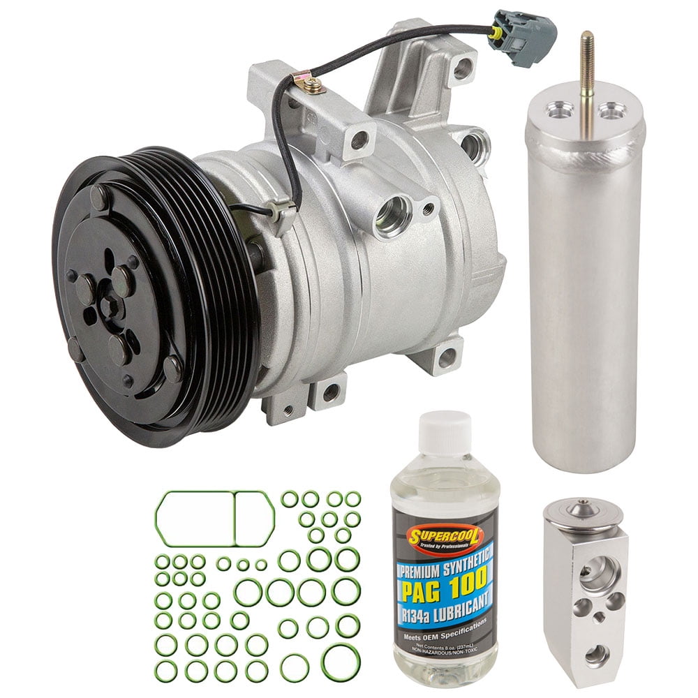 For Mazda 3 2007 2008 AC Compressor w/ A/C Repair Kit - BuyAutoParts ...