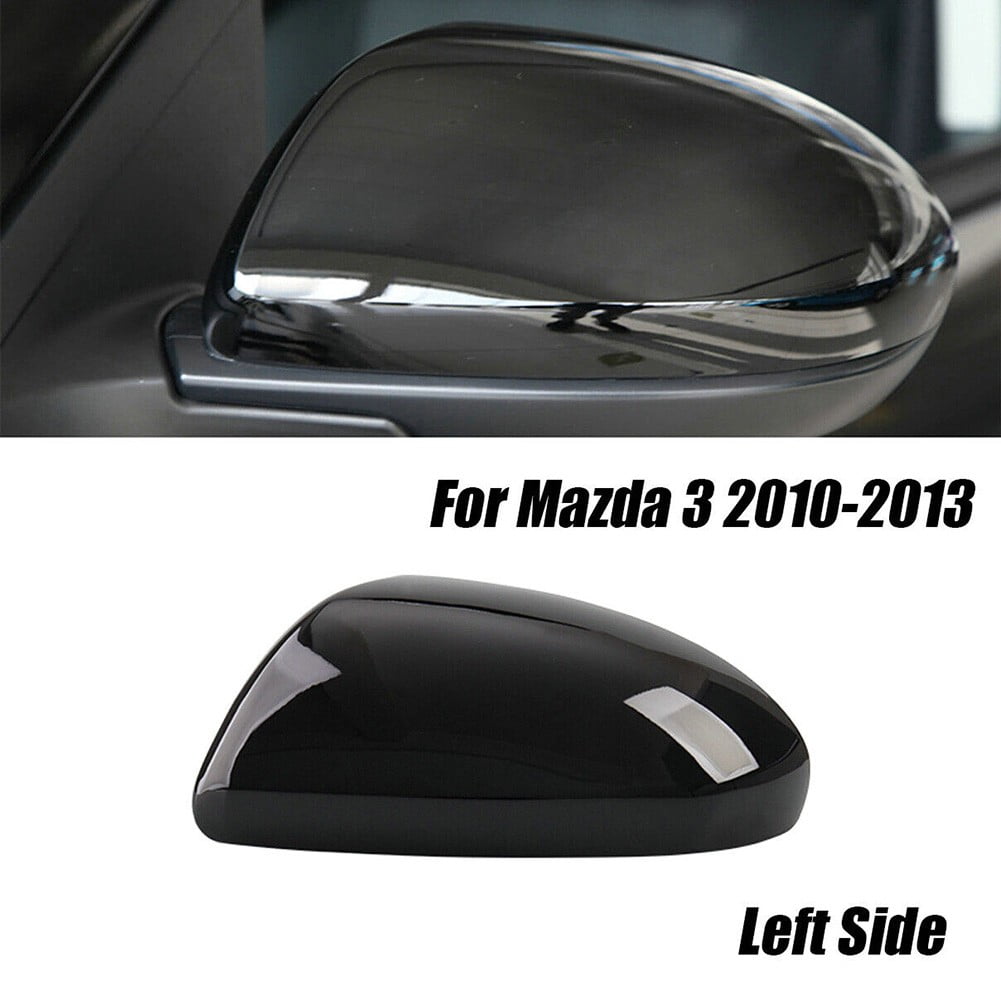For Mazda 3 2010-2013 Black Left Driver Side Mirror Replaced Housing ...