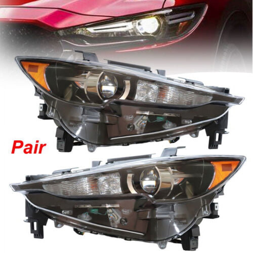 For Mazda CX-5 2017-2021 Headlights Driver & Passenger Side LED Halogen ...