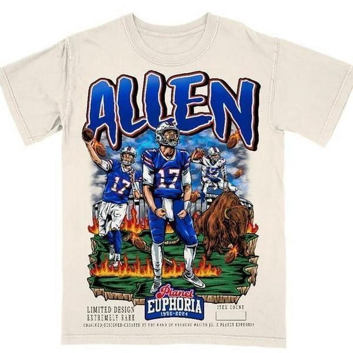 For Men And Women. Gift For Fans. Josh Allen V2 T Unisex Comfort Tee T ...