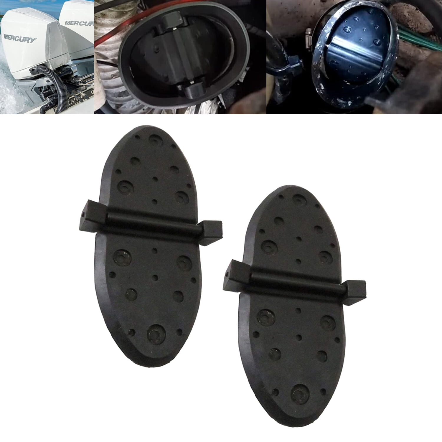 For MerCruiser Exhaust Y-Pipe Water Shutter Flapper V6 V8 Engines ...