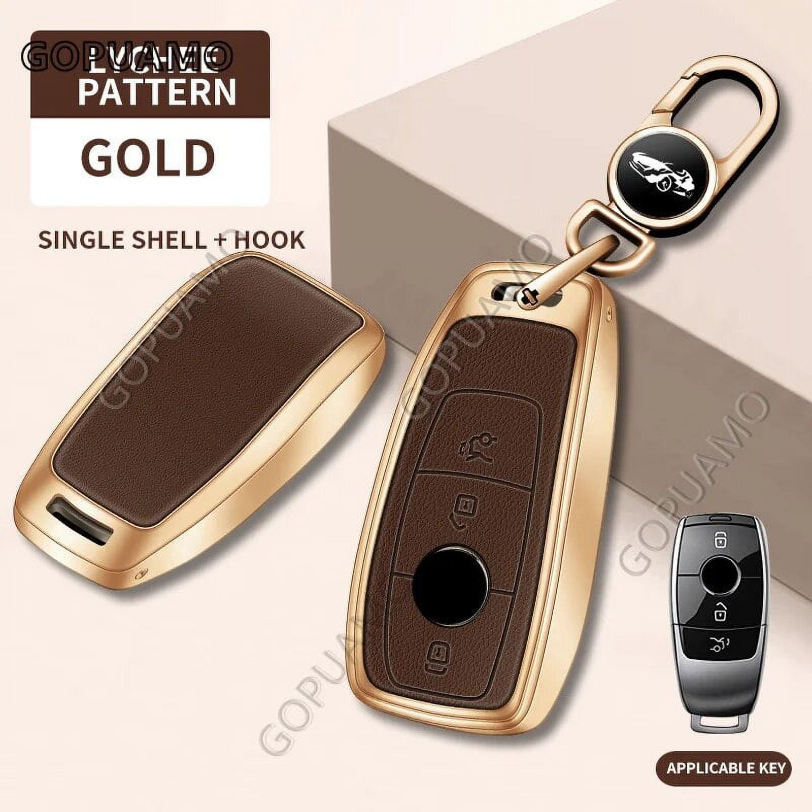 For Mercedes Benz A 3 buttons Car Key Case E Class E43 E300 E400 W213 S ...