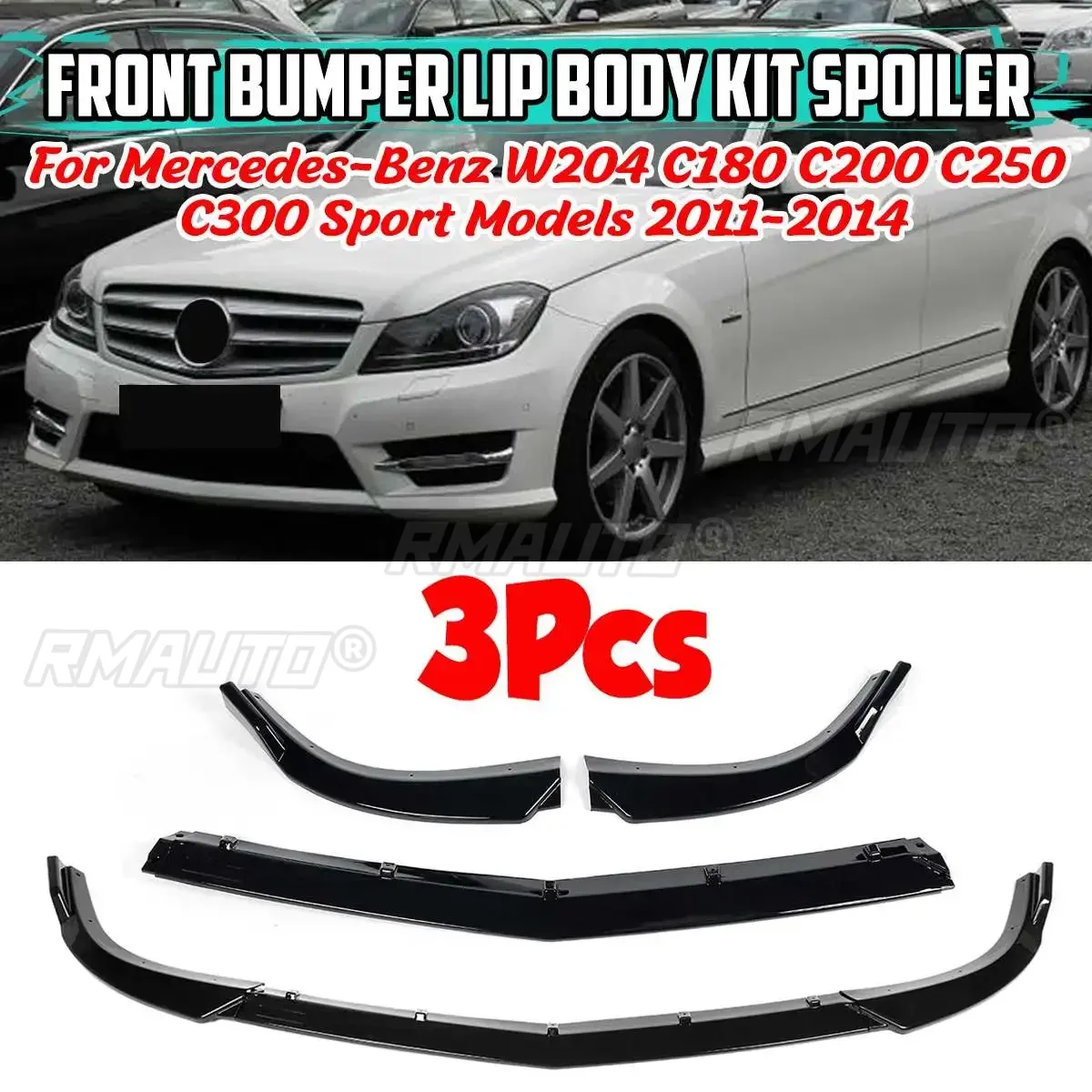 For Mercedes Benz C CLASS W204 C180 C200 C220 C250 C300 2011-2014 Car ...