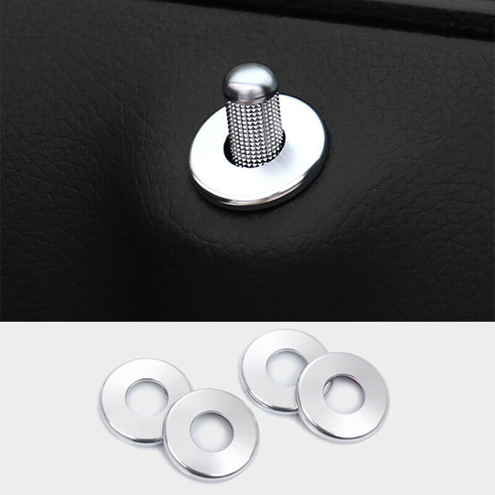 For Mercedes-Benz C E Glc Class W205 4Pcs Aluminum Door Lock Pins Pin ...