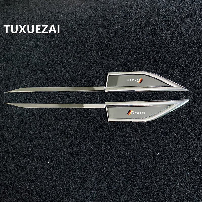 For Mercedes Benz G500 Car Metal Sticker Fender Modifications Laser ...