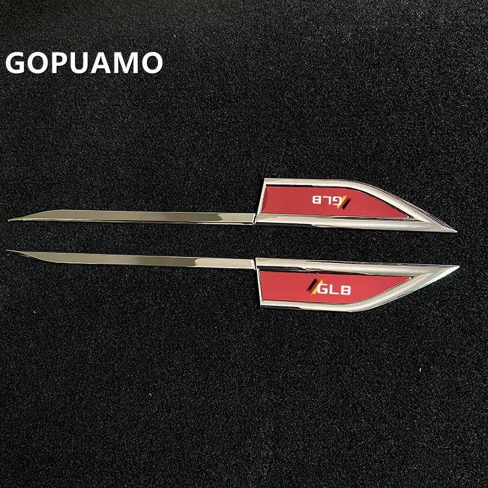 For Mercedes Benz GLB Car Metal Sticker Fender Modifications Laser ...