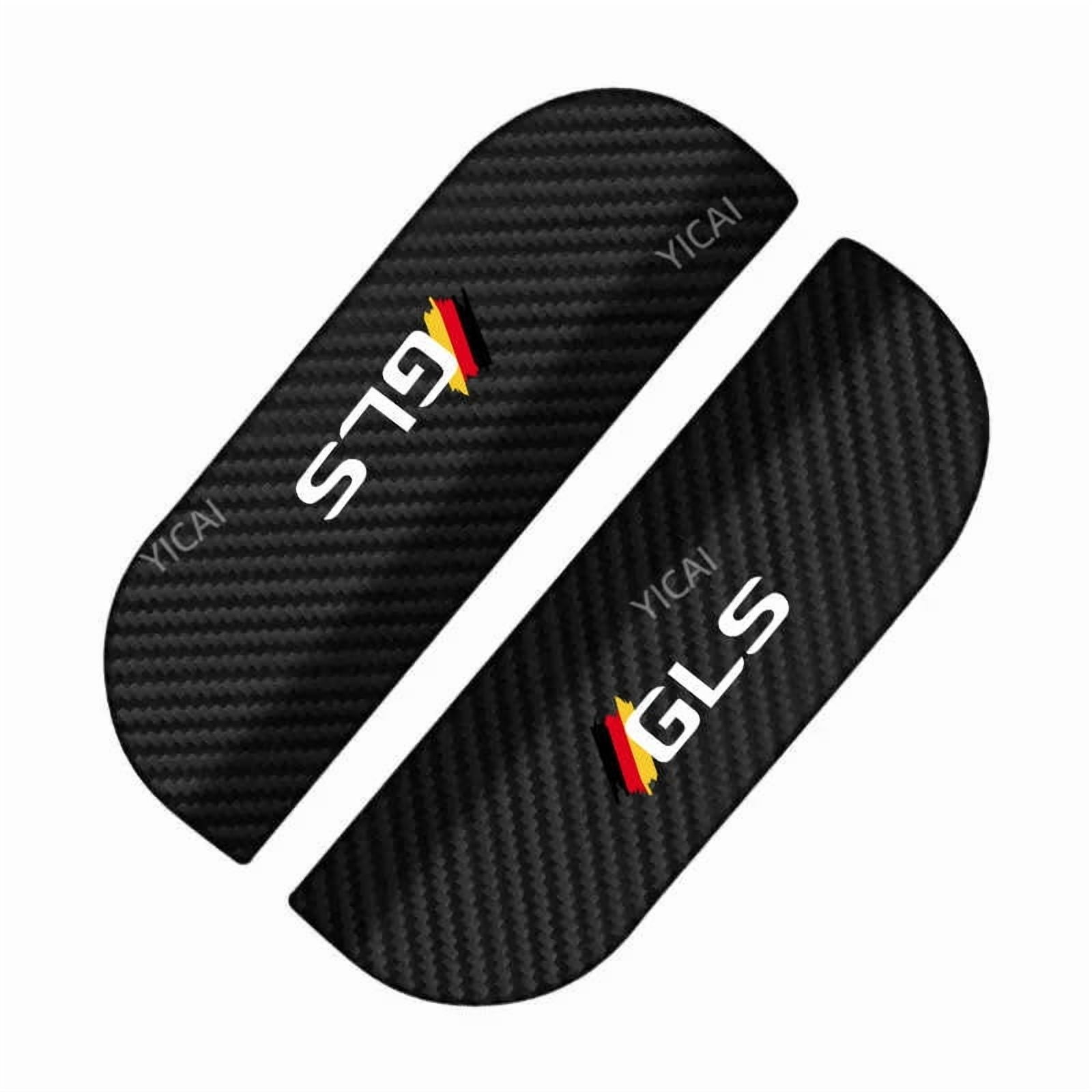 For Mercedes Benz GLS Carbon Fiber Car Side Mirror Rain Guards Sun ...