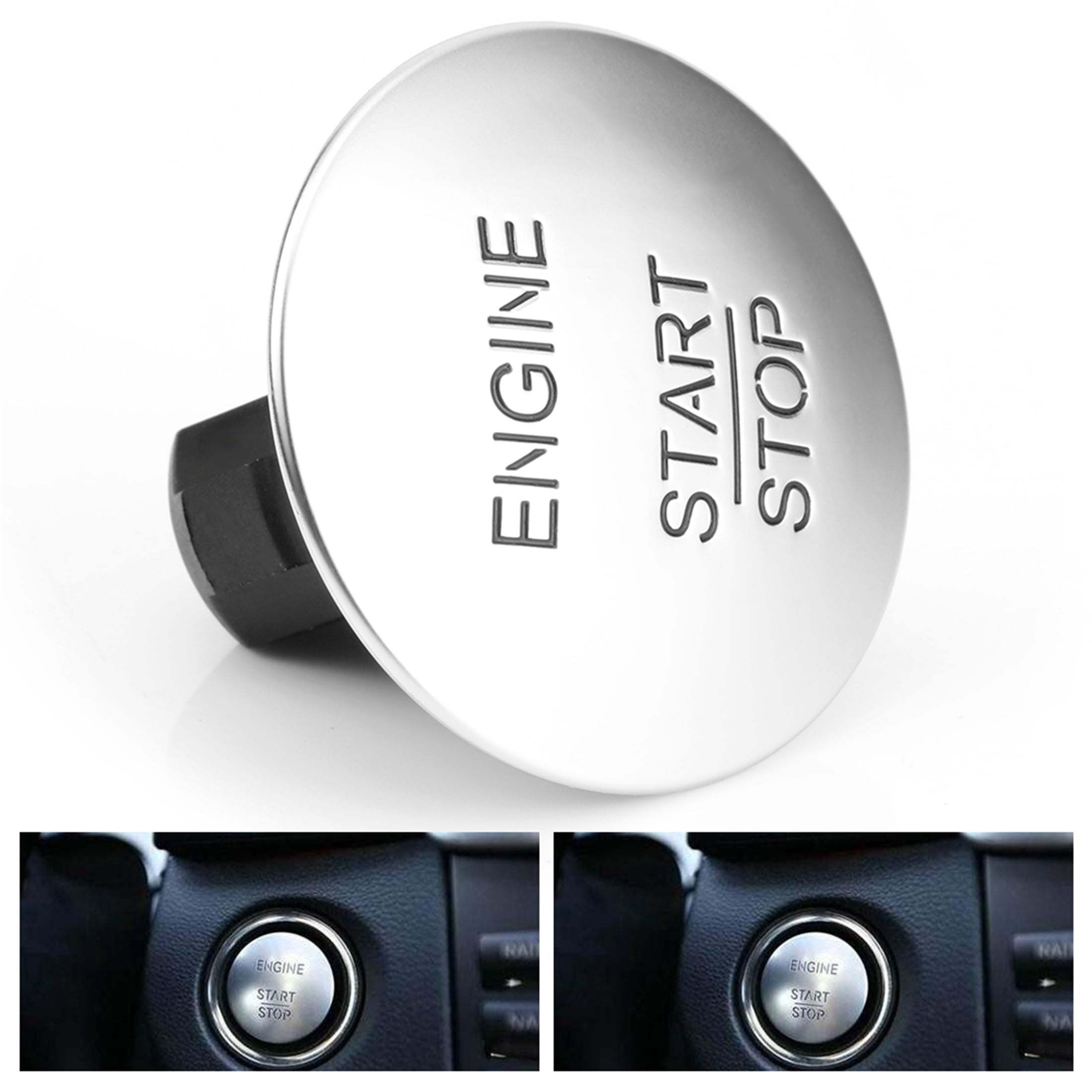 For Mercedes Benz Keyless Go Engine Push To Start Stop Button Switch ...